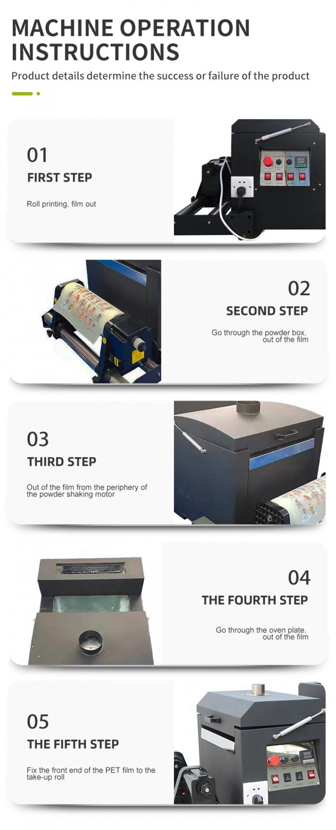 Powder Shaker A3 Dtf Photo Printer BetterPrinter With Roller Wrapper ...