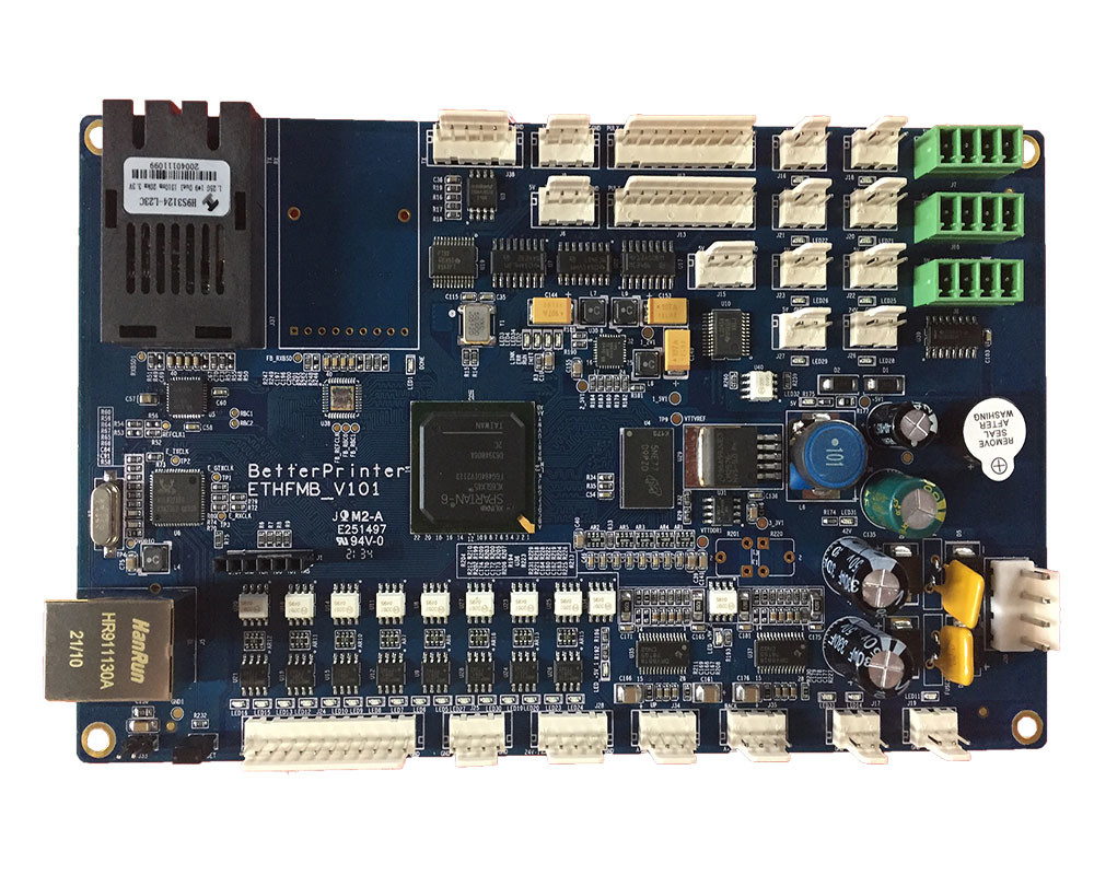 UV Flat Panel Textile Print Network Port Tx600 Four Head Printer Board ...
