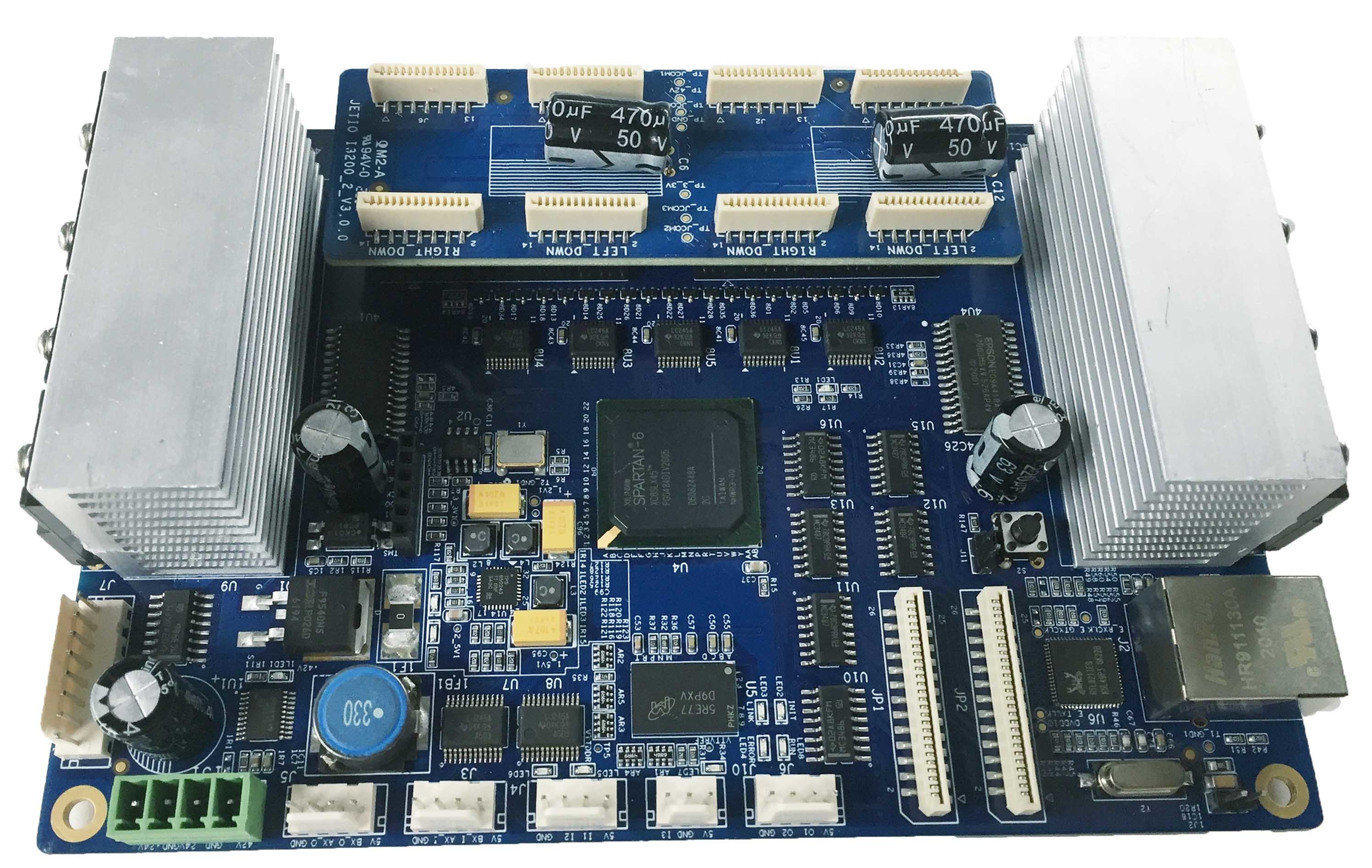 ONE PASS I3200 Inkjet Printer Board For Cylindrical Wine Bottles ...