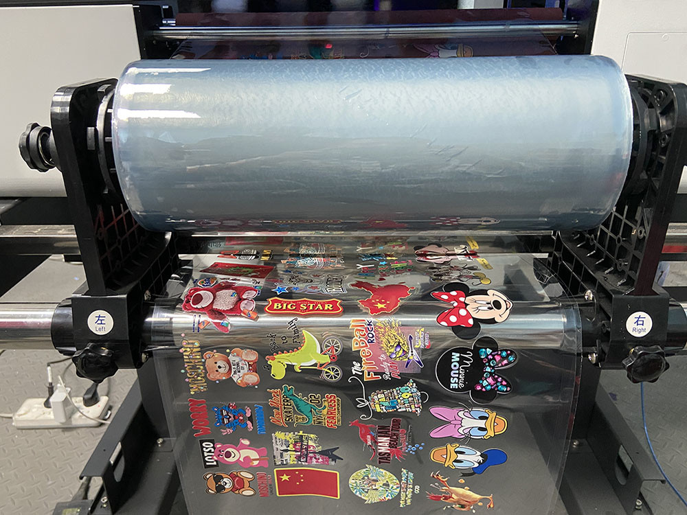 UV DTF Crystal Label Printer Digital Printing Tx800 Xp600 Print Head ...