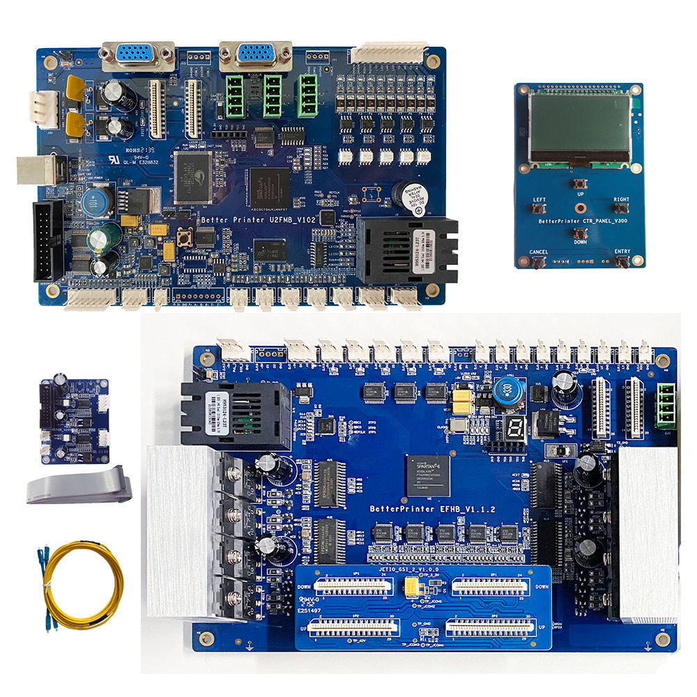 G5I Ricoh double printhead control system for high drop printing ...