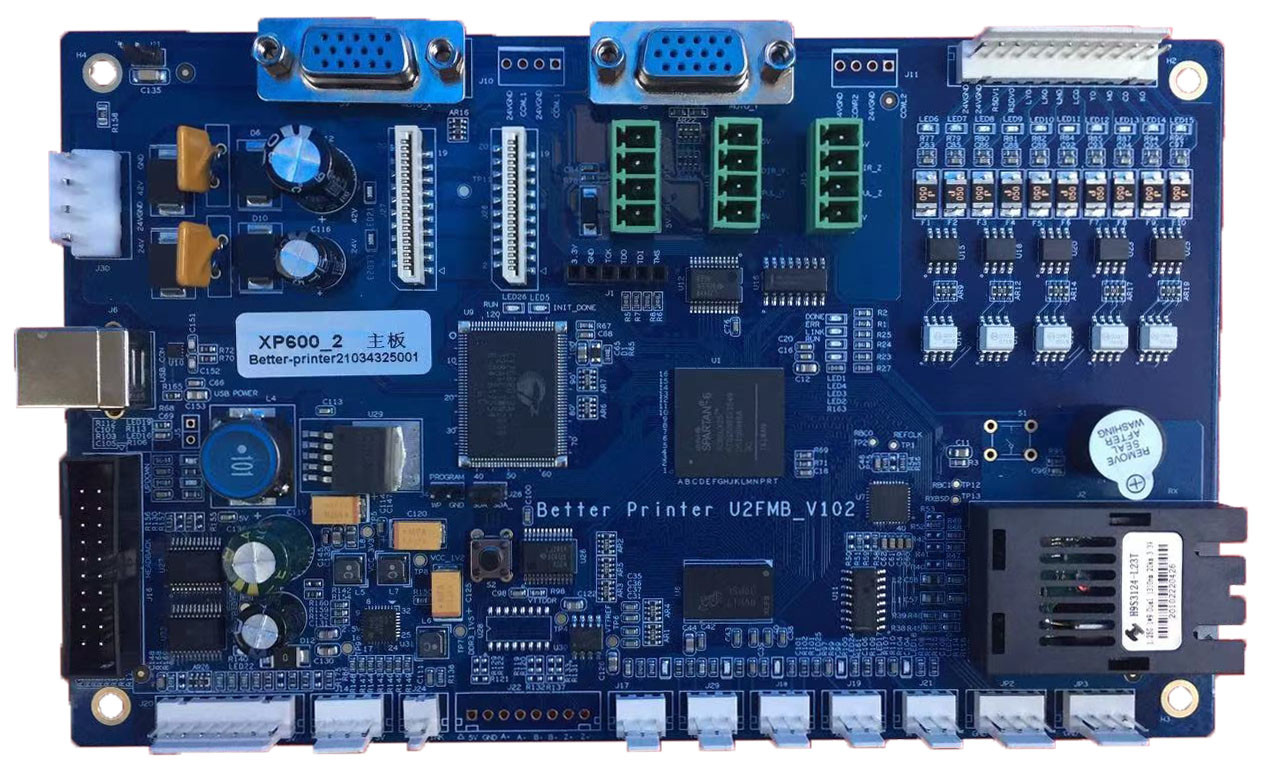 XP600 Four Head Inkjet Printer Board For Inkjet Printer Board For ...