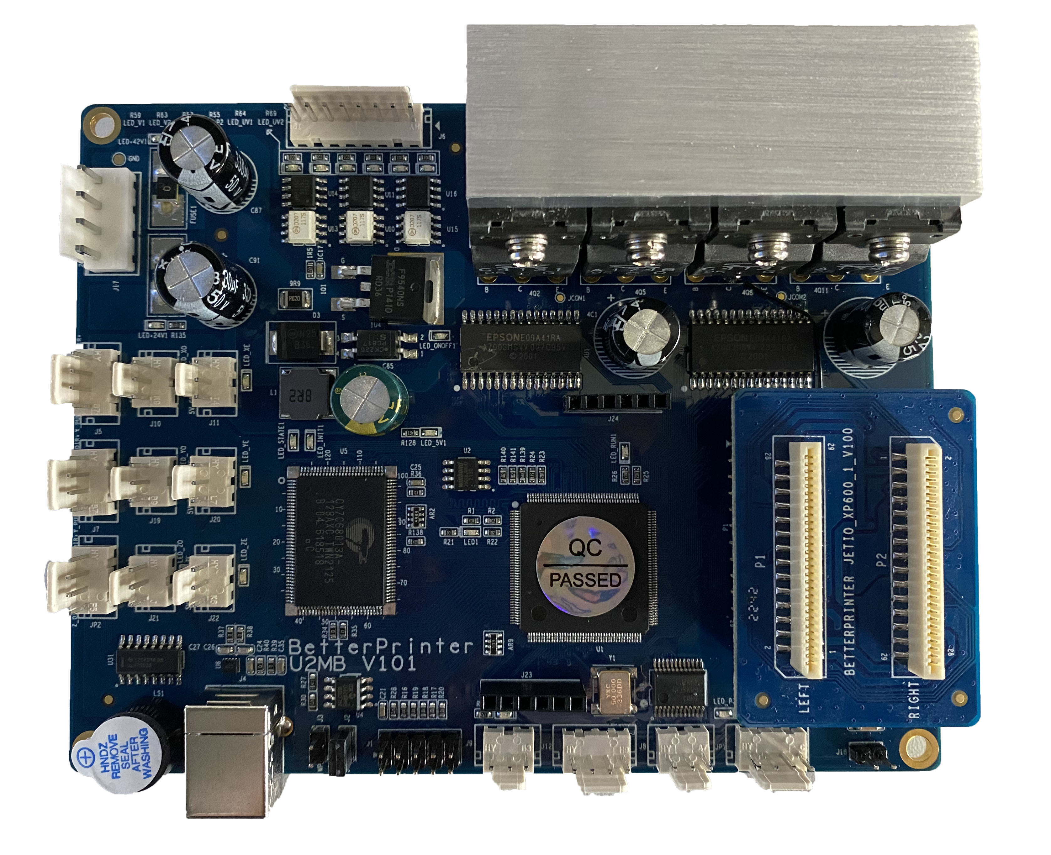 UV Flat Photo Printer Board XP600 Single Head Inkjet Board Leather PVC ...