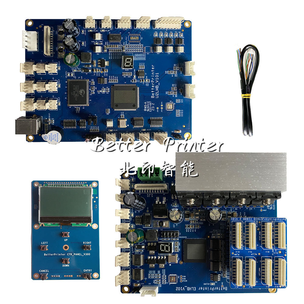 Inkjet Board I1600 Double Head For A3 Small Flat Panel UV Printer ...