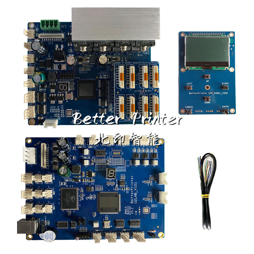 UV Printing Machine Cable Board I3200 Dual Head Board Printer Board For ...