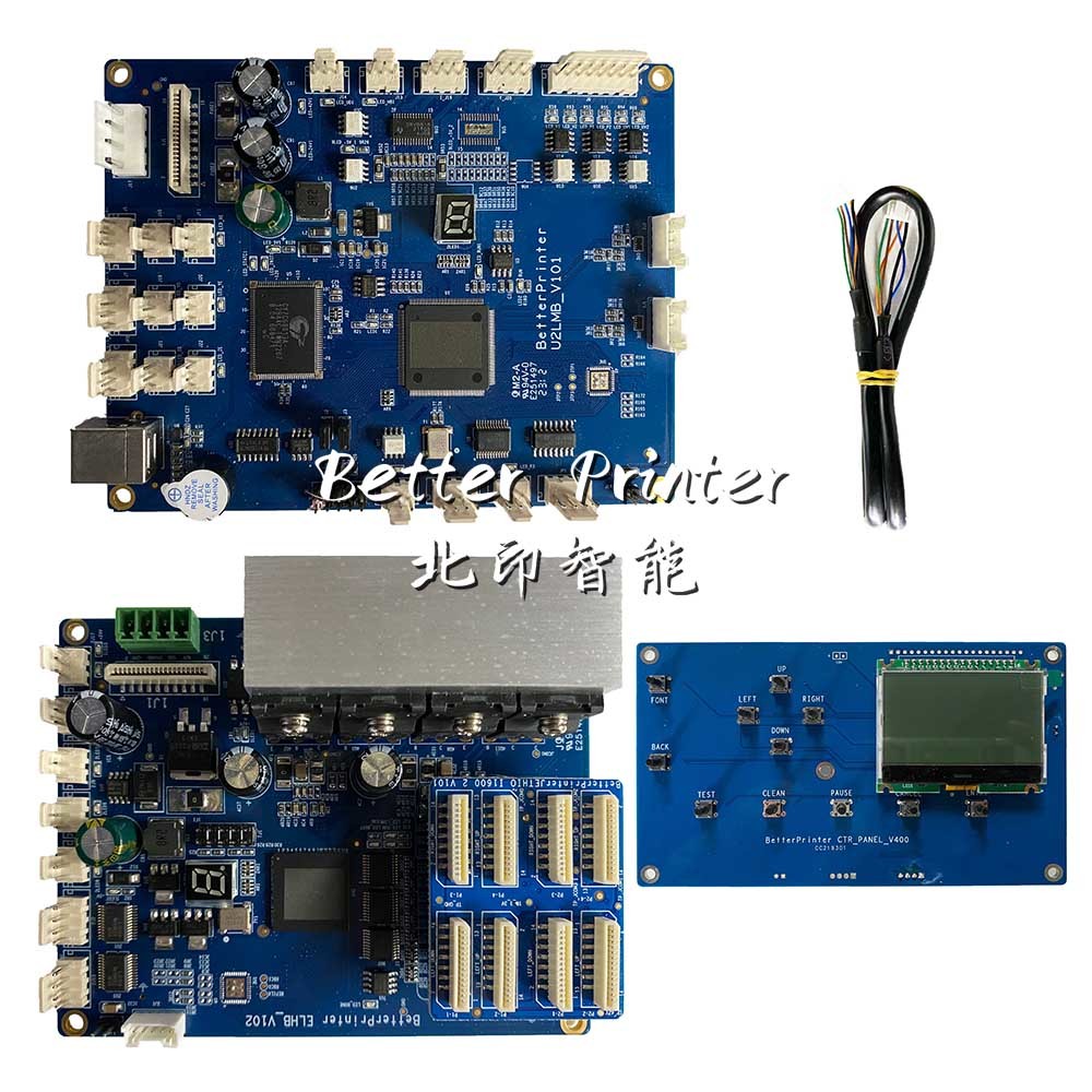 Better Printer inkjet board kit mainboard for doubleI1600 printhead UV ...