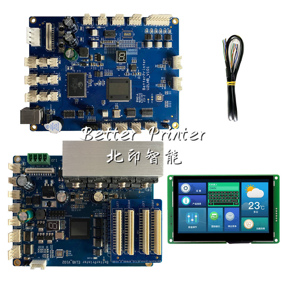 Industrial Printer Inkjet Board Inkjet XP600 Double Head For PET Film ...