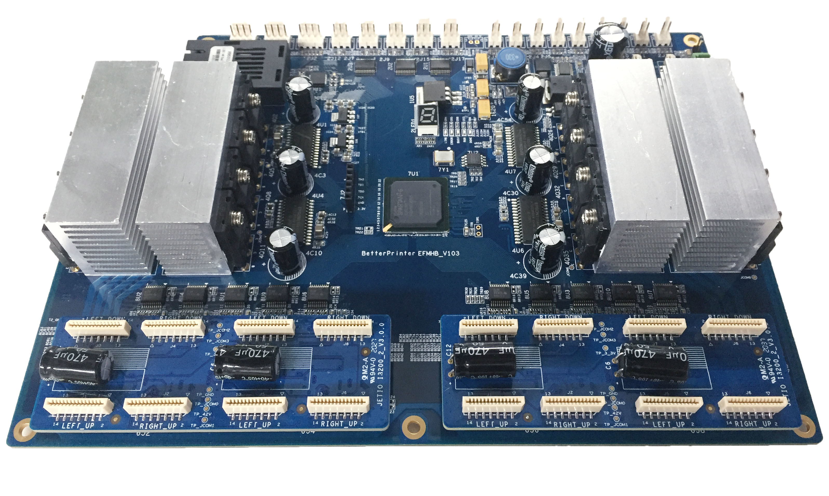 I3200 Eight Head inkjet Board For Elliptical Digital Printing and ...