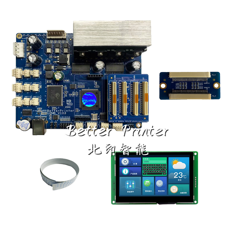 All In One Double Head Main Carriage Board Better Printer Kit For TX800 ...