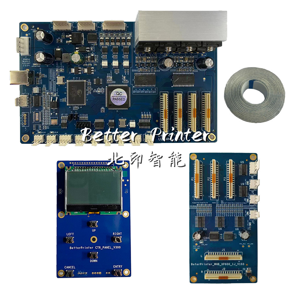 Wall Machine Ground Color Print Inkjet Print System XP600 Inkjet Board ...