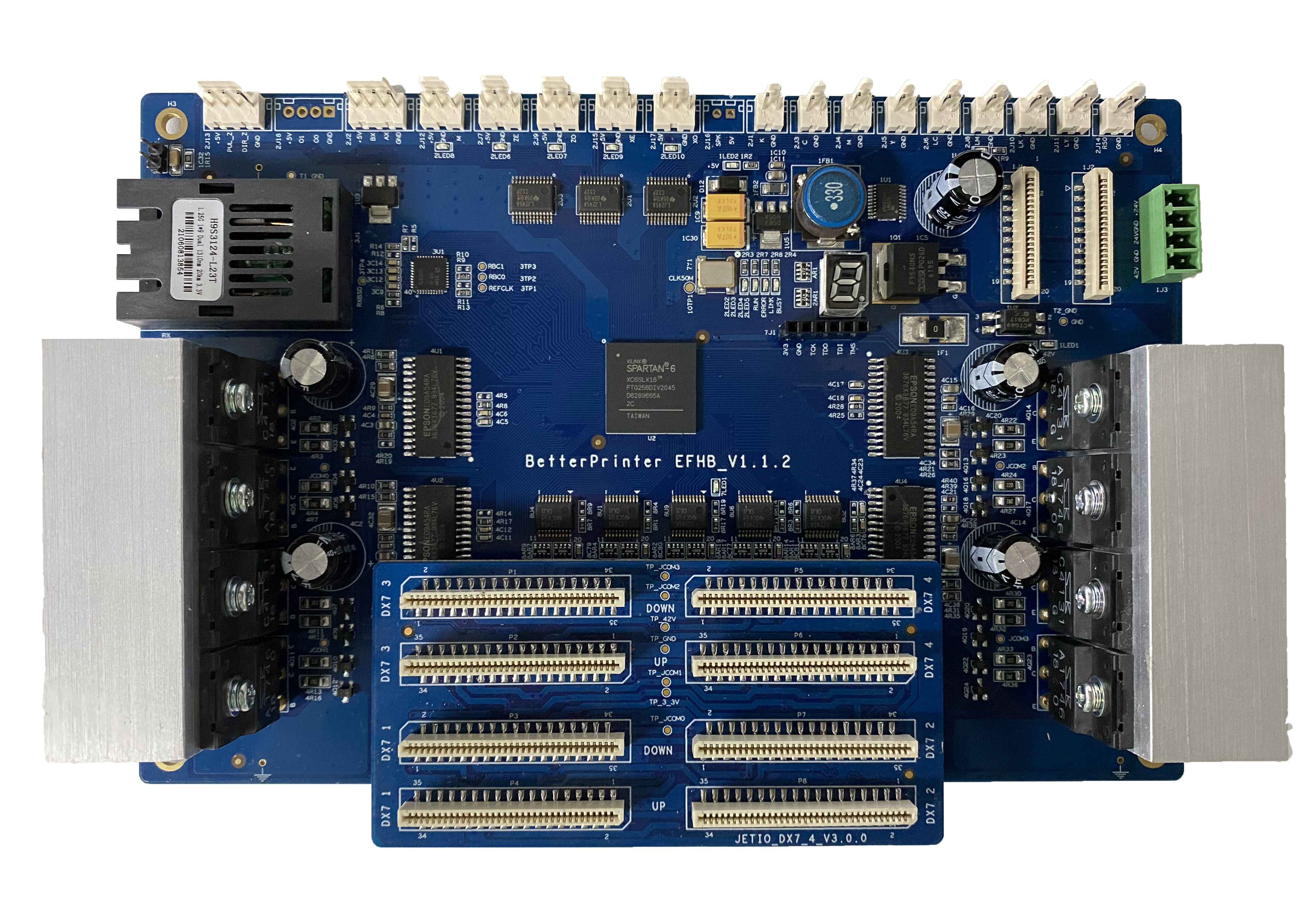 Four Head DX7 Inkjet Printer Control System Inkjet Printer Board For ...