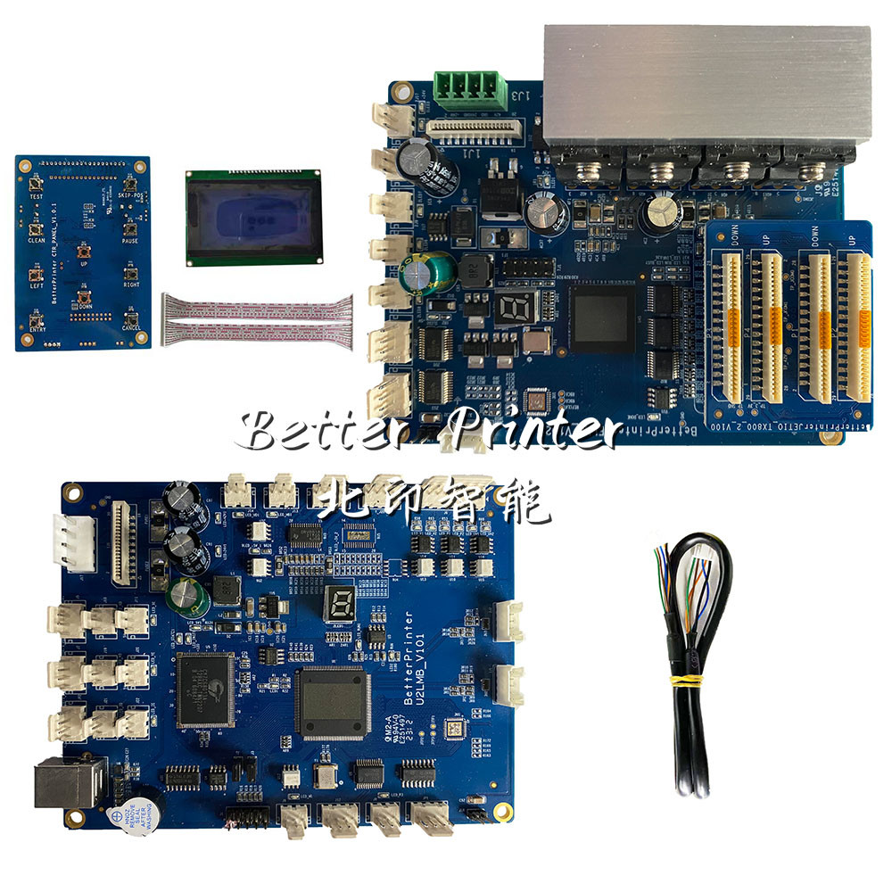 TX800 Inkjet Printer System UV Flatbed Printer Board Industrial Digital ...