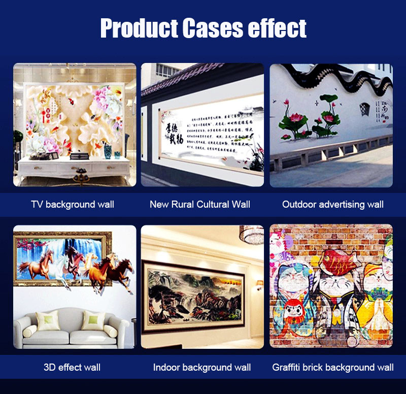 Printer Inkjet board XP600 wall printer background wall mural ceramic ...