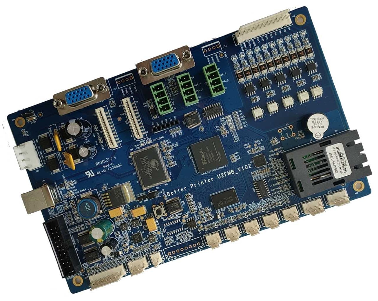 USB2.0 inkjet print board kit DX7 four head use for Tape guide printer