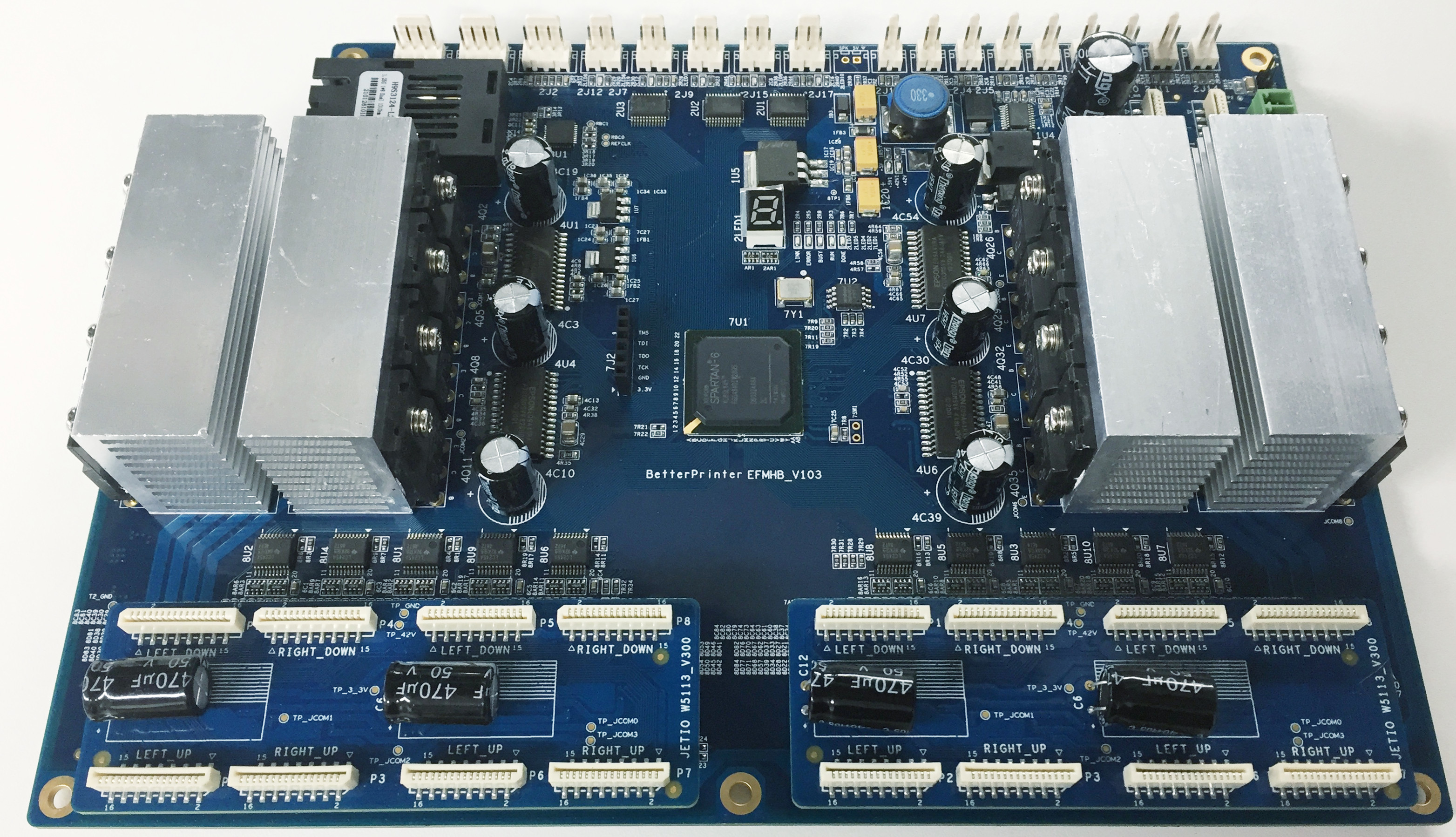 4720 Inkjet Printer Control System W5113 Four Head For Textile Digital ...