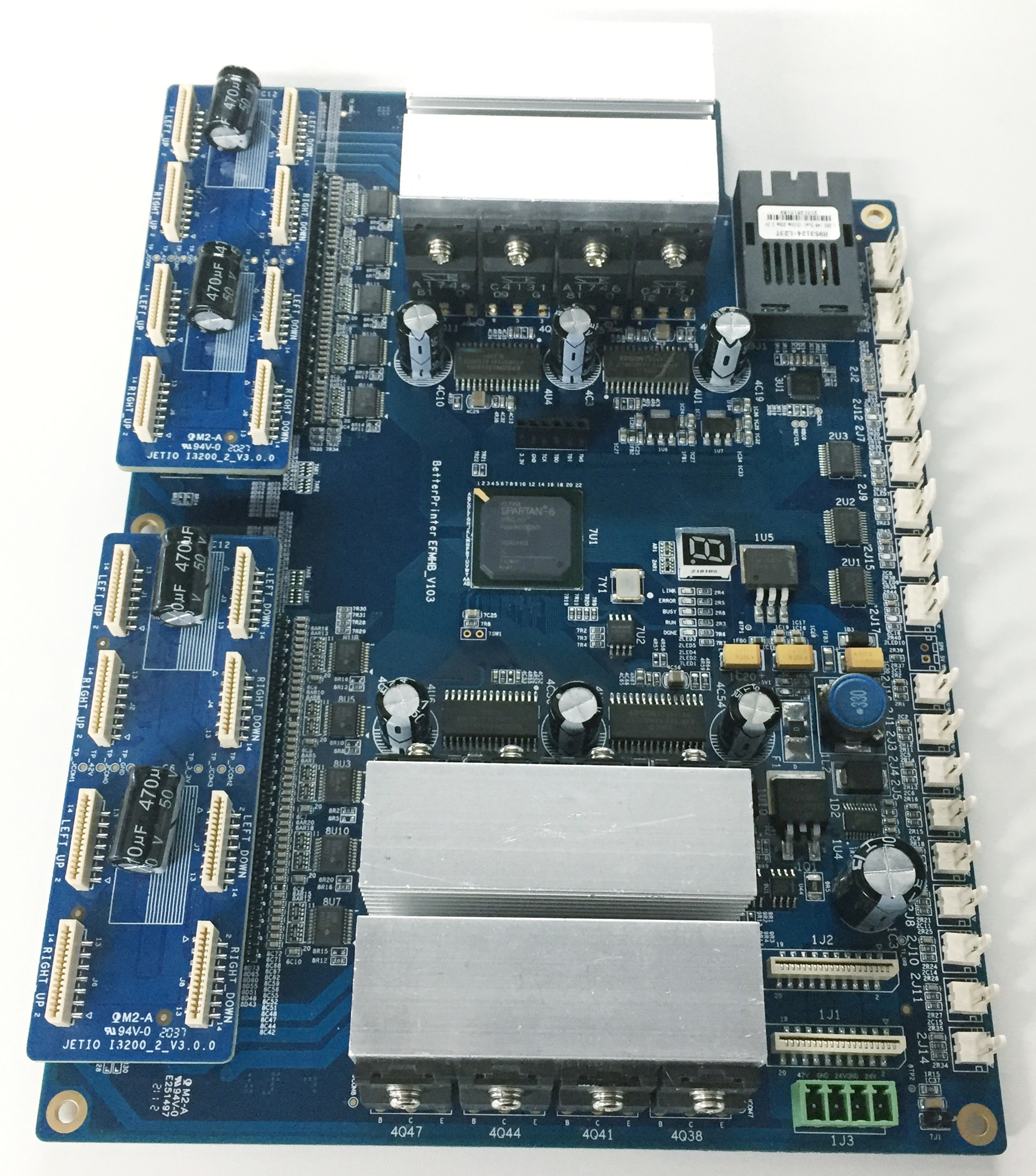 Gigabit Network Four Head I3200 Inkjet Print Board , White Ink ...